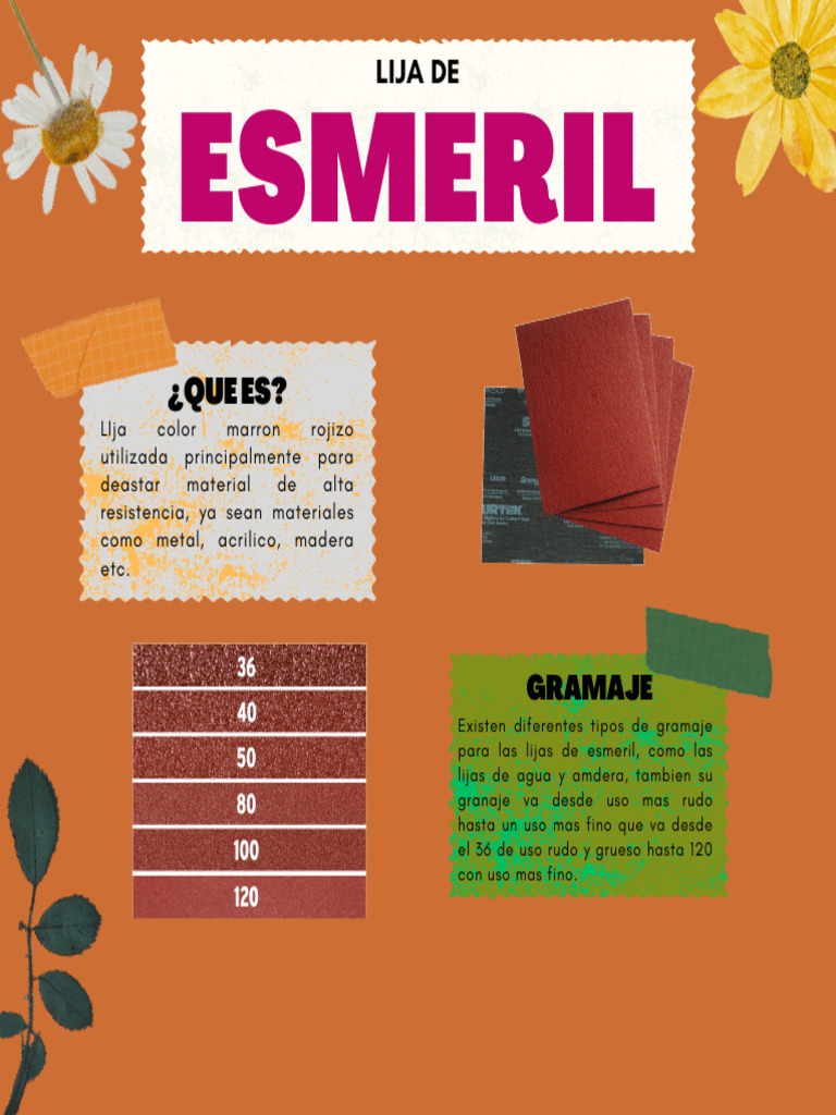 Infografía06 Esmeril | PDF