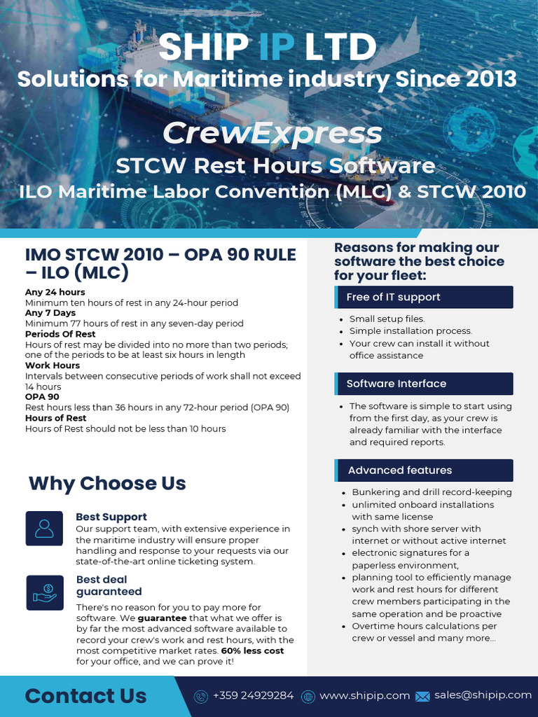 Maritime Crew Management Software | PDF | Internet | Computing