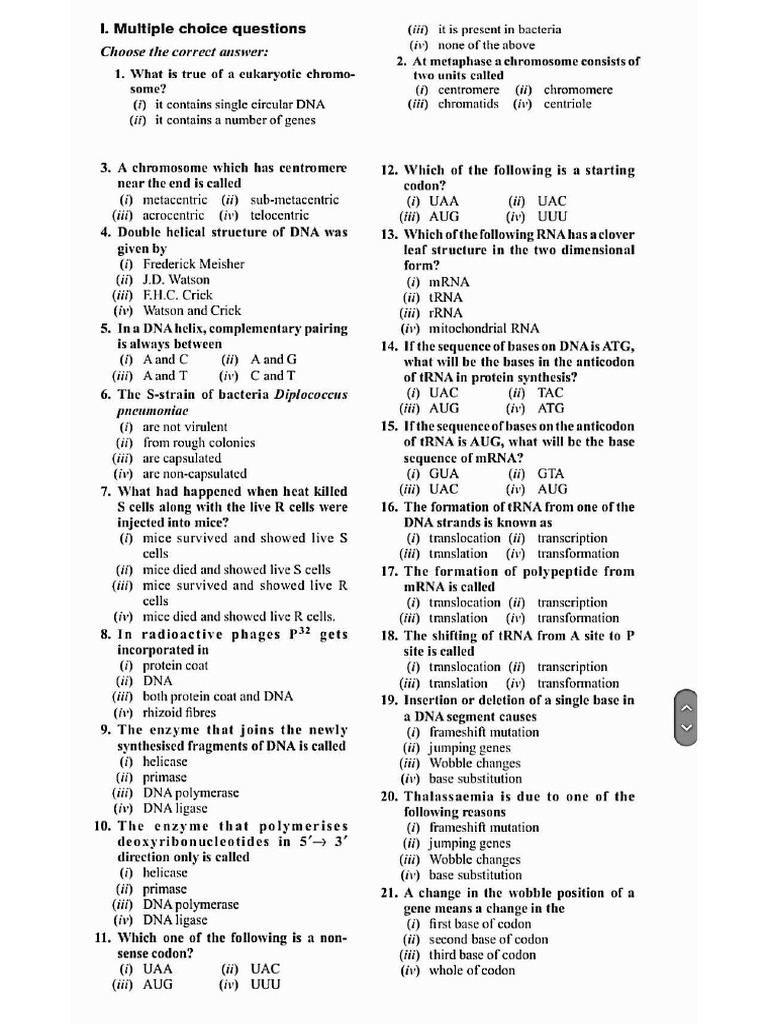 Mbi MCQ Assignment | PDF