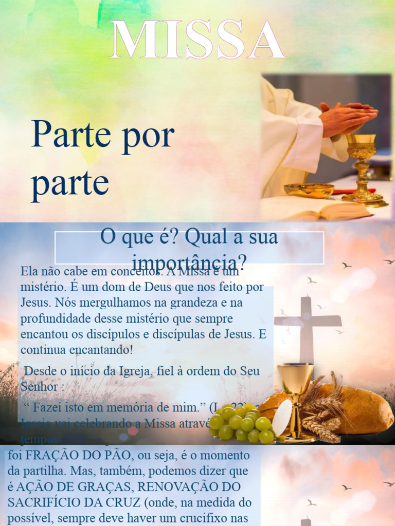 Santa Missa - Parte Por Parte | PDF