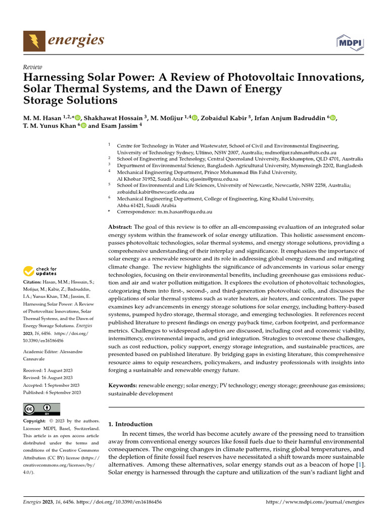 5-Harnessing Solar Power - A Review of Photovoltaic Innovations, Solar ...