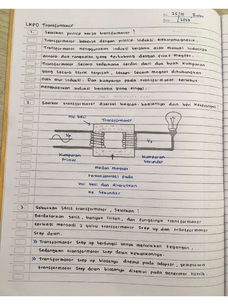 Tugas Transformator | PDF