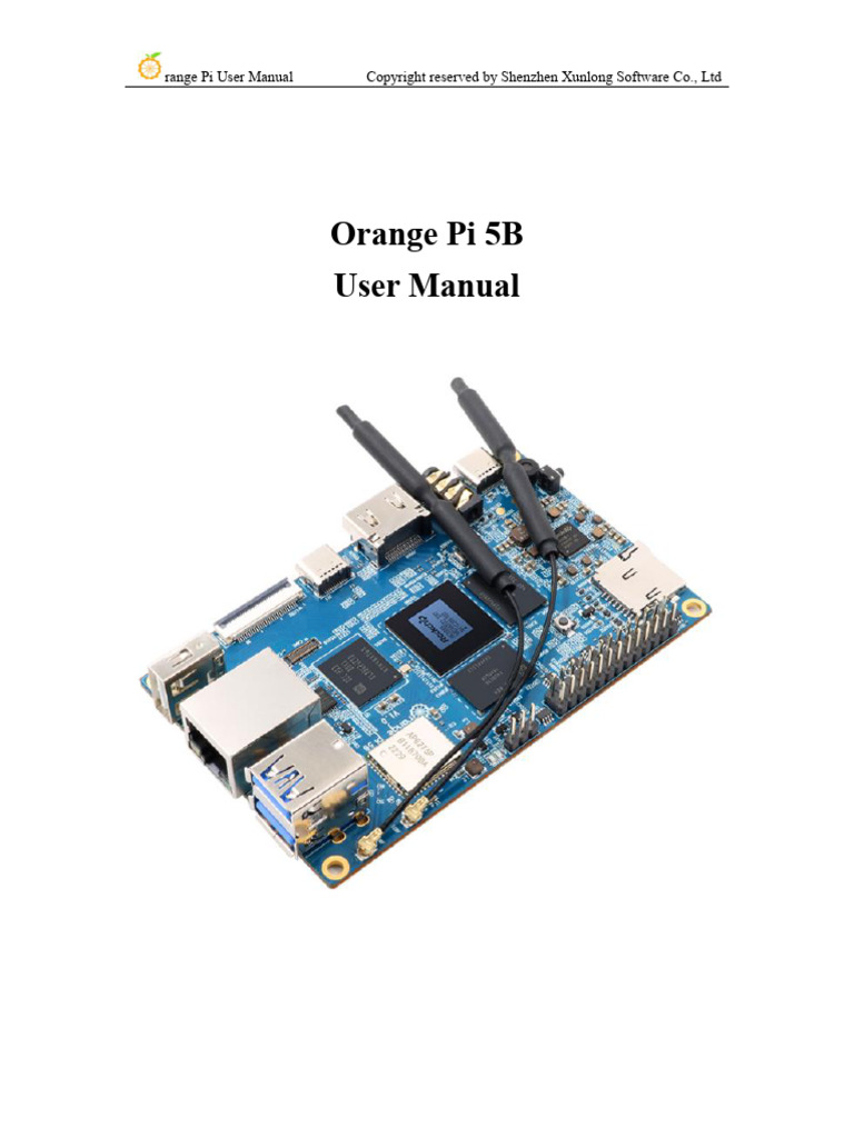 OrangePi - 5B - RK3588S - User Manual - v1.0 | Download Free PDF | Linux | Android (Operating ...