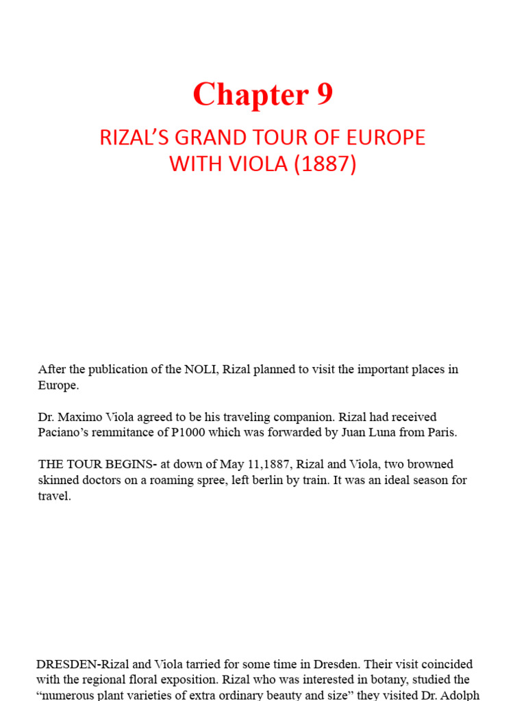 9 Rizal | PDF | Vienna | Danube