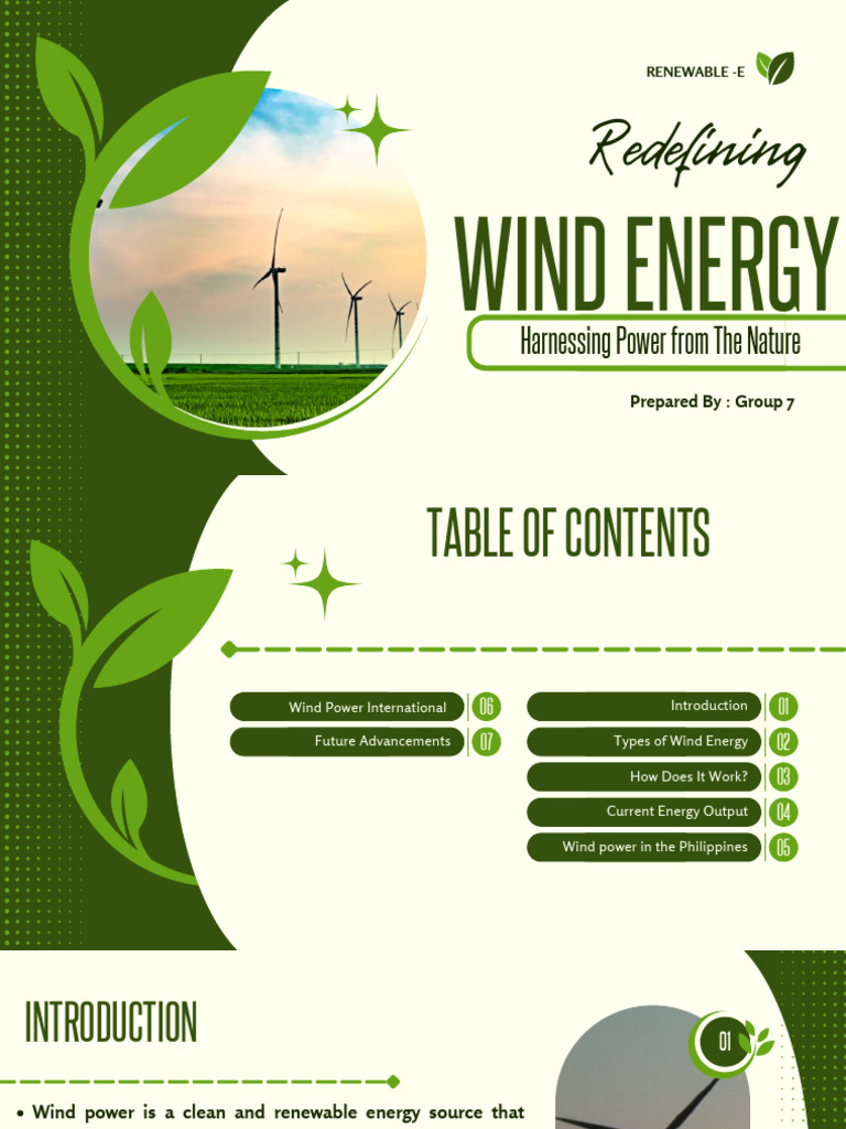 Wind Energy Source | Download Free PDF | Wind Power | Wind Turbine
