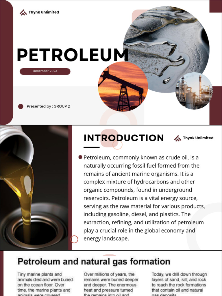 PETROLEUM | PDF | Petroleum | West Texas Intermediate