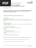 PROSPERO Systematic Review Registration Guide | PDF | Systematic Review ...