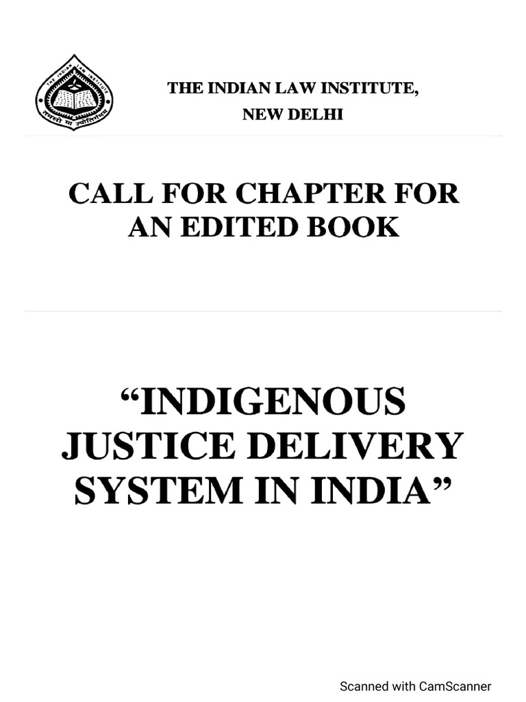 Indigenous Justice System of India Updated Final 1 | PDF