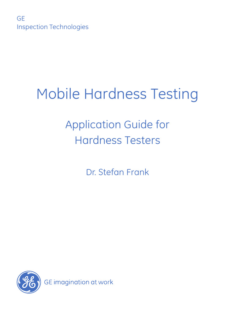 Mobile Hardness Testing | PDF | Hardness | Piezoelectricity