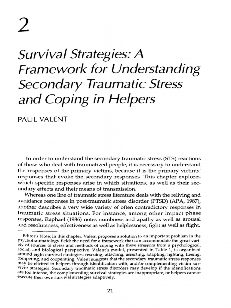 STS - Framework, Coping | PDF