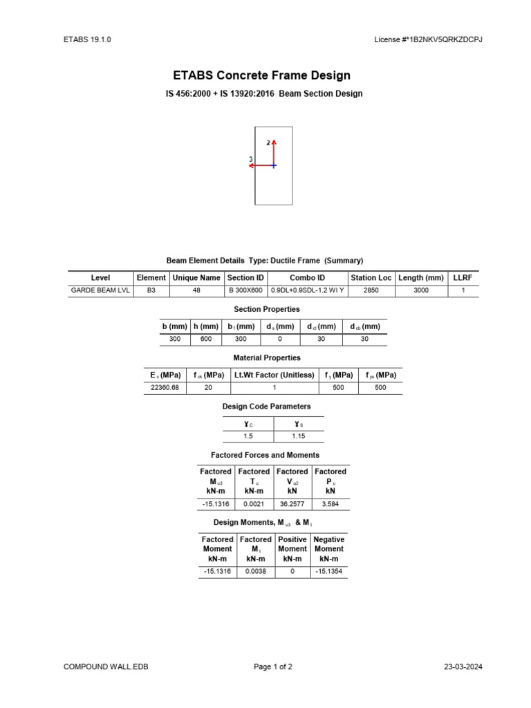 GRADE BEAM DESIGN | PDF | Beam (Structure) | Civil Engineering