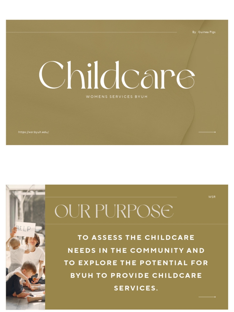 WSR Presentation-2 | Download Free PDF | Child Care | Focus Group