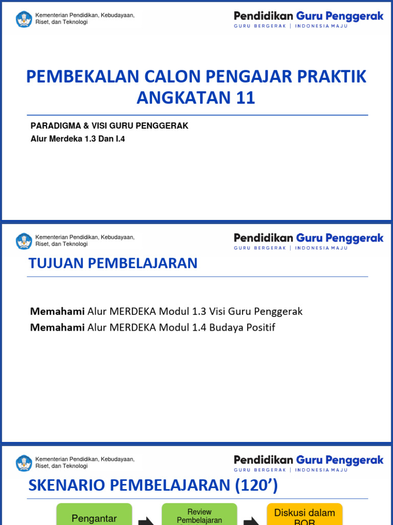 Pembahasan Alur Merdeka Modul 1.3, 14 | PDF | Karier & Perkembangan