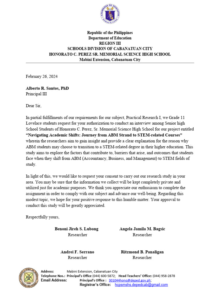 PR Informed Consent Form | PDF | Science, Technology, Engineering, And Mathematics