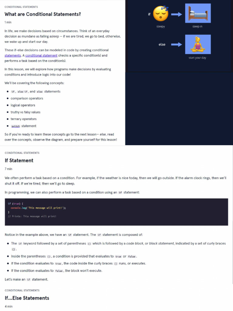 JavaScript Conditional Statements | PDF JavaScript Conditional Statements | PDF