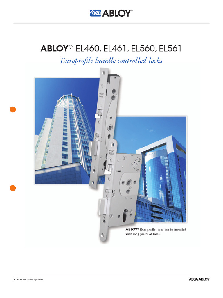 Abloy 460 560 | PDF
