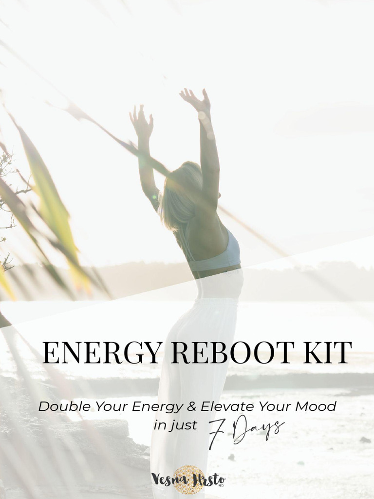 Energy Reboot | PDF | Smoothie | Sleep