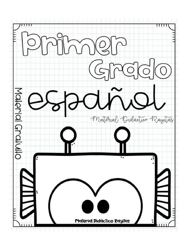Cuaderno Repaso de Español Primer Grado | PDF
