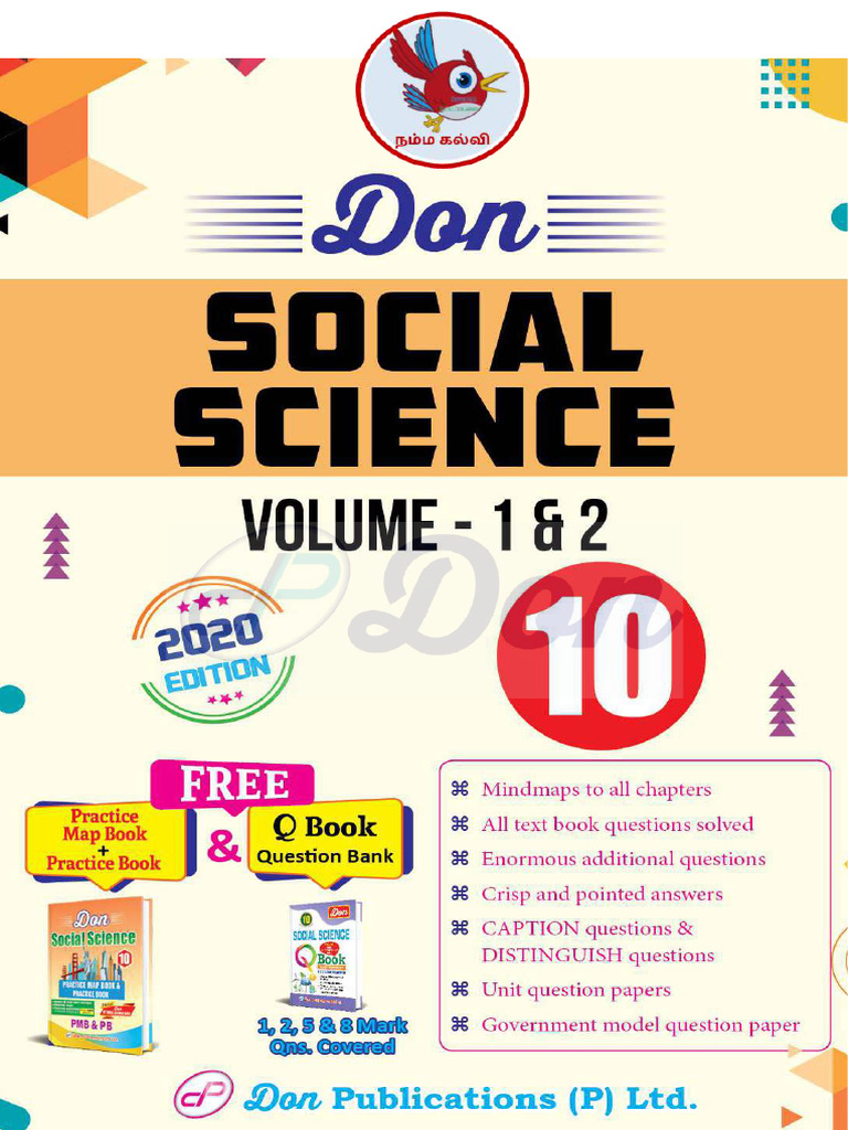 Namma Kalvi 10th Social Science Don Guide History em 219032 | PDF