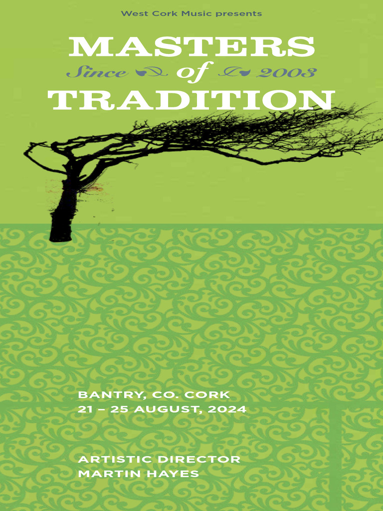 Masters of Tradition Festival 2024 | PDF | Musicology