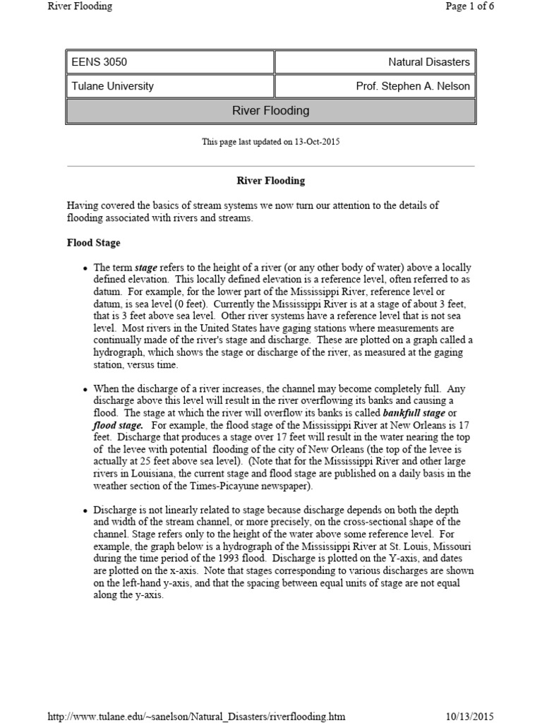 14 River Flooding | PDF | Flood | Levee