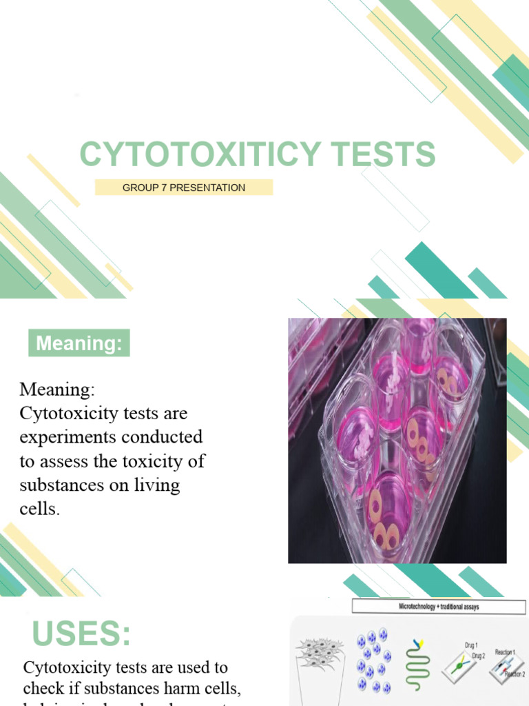 CYTOTOXITICY TE-WPS Office | PDF | Cytotoxicity | Medical Specialties