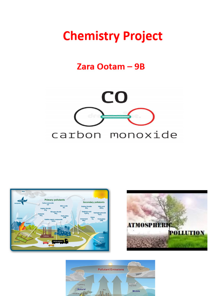 Chemistry Project | PDF | Carbon Monoxide | Methanol