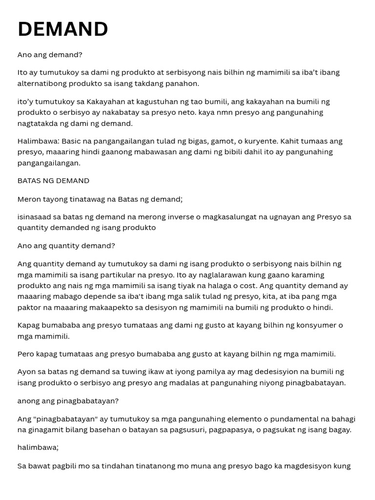 DEMAND | PDF