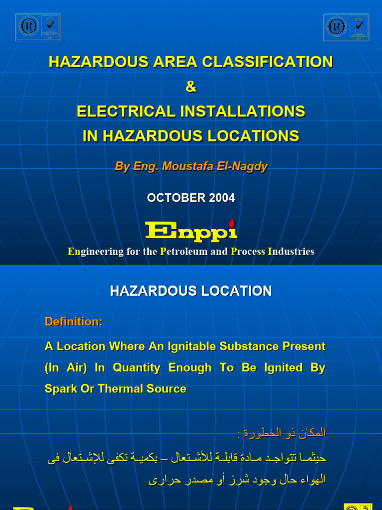 Hazardous Area Classification | PDF | Gases | Chemical Process Engineering
