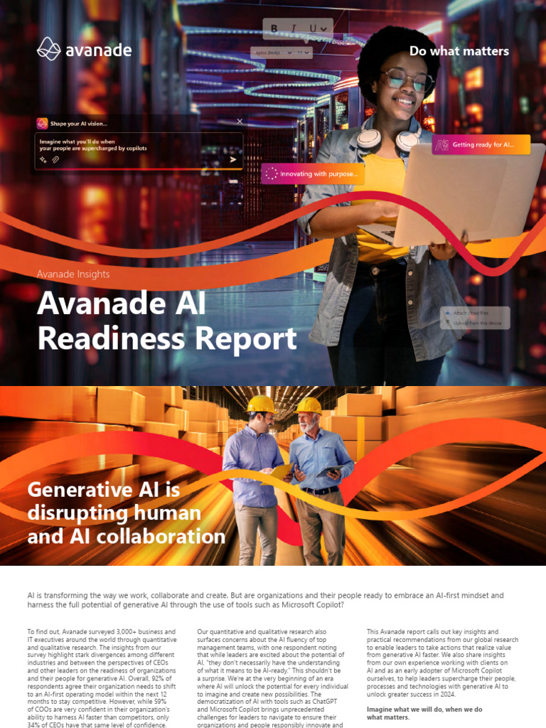 Generative Ai Readiness Report | PDF | Artificial Intelligence ...