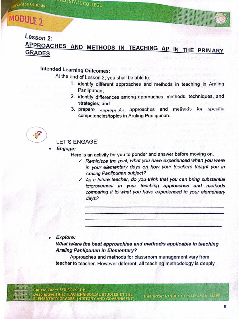 Module 2 SocScie B | PDF