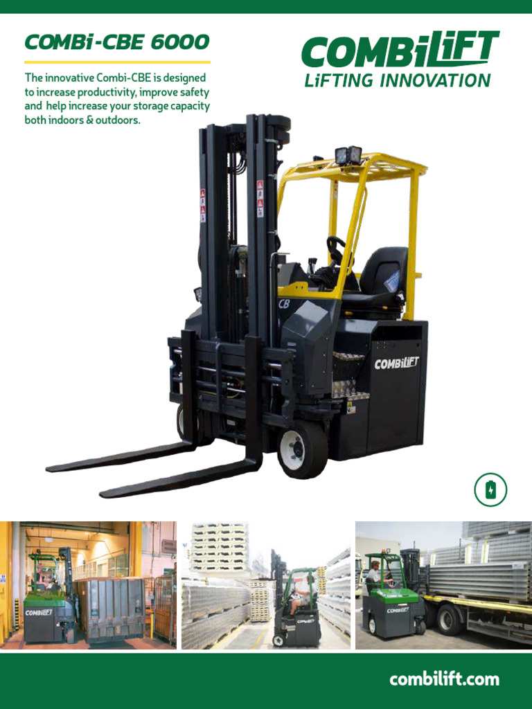 Combilift Cbe Series Specs 1 | PDF | Automotive Technologies | Transport