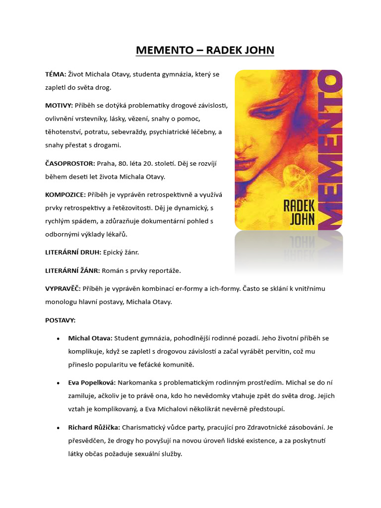Memento | PDF