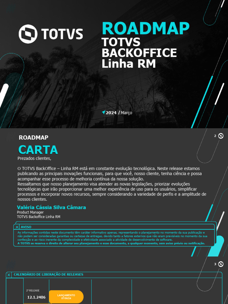 Roadmap - Backoffice - 2R2024 | PDF | Contabilidade | Economia de negócios