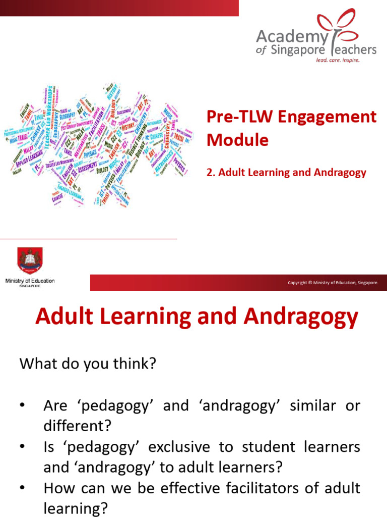 Course Notes - Module 2 - Adult Learning and Andragogy | PDF | Learning ...