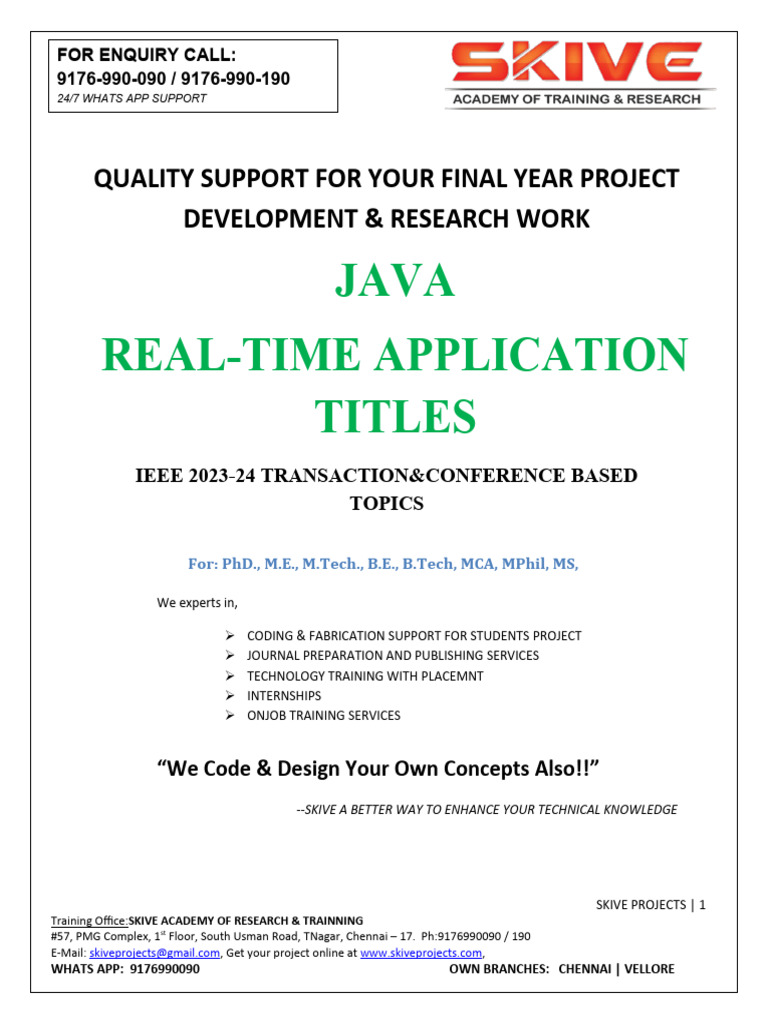 Java - 2023 Realtime Topics | PDF | Cloud Computing | Encryption