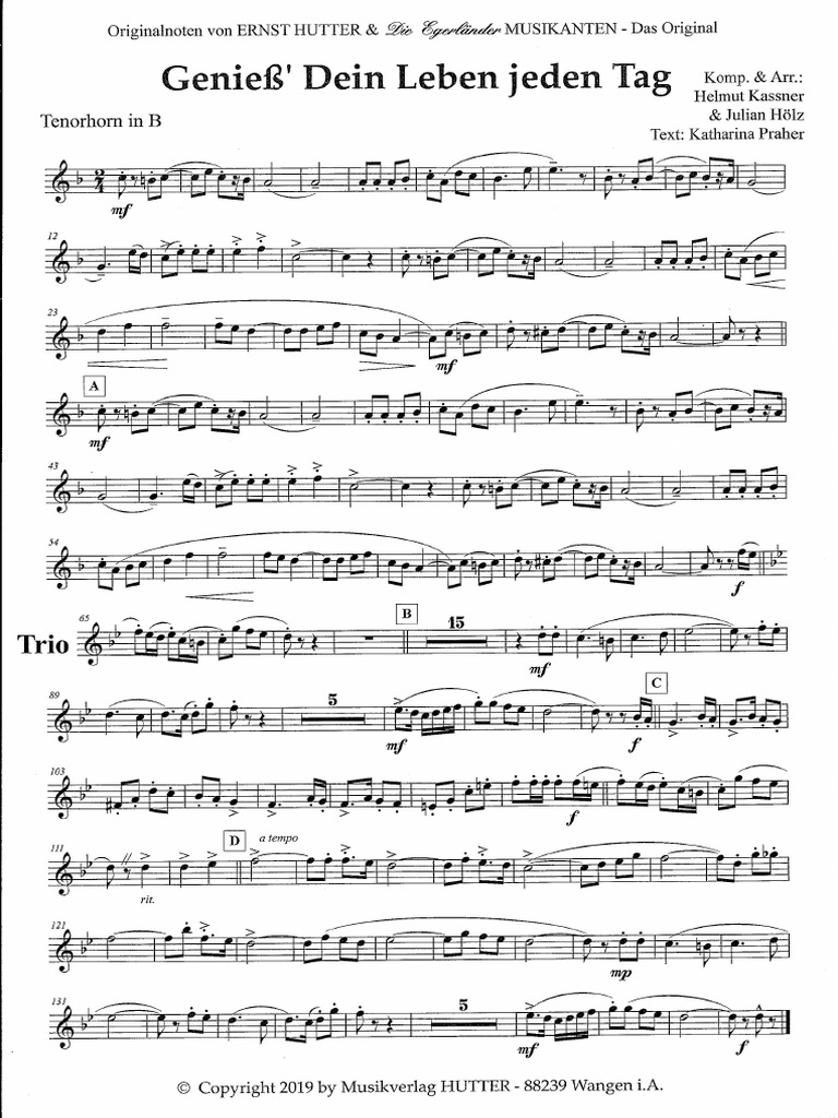 32-Geniess Dein Leben Jeden Tag | PDF