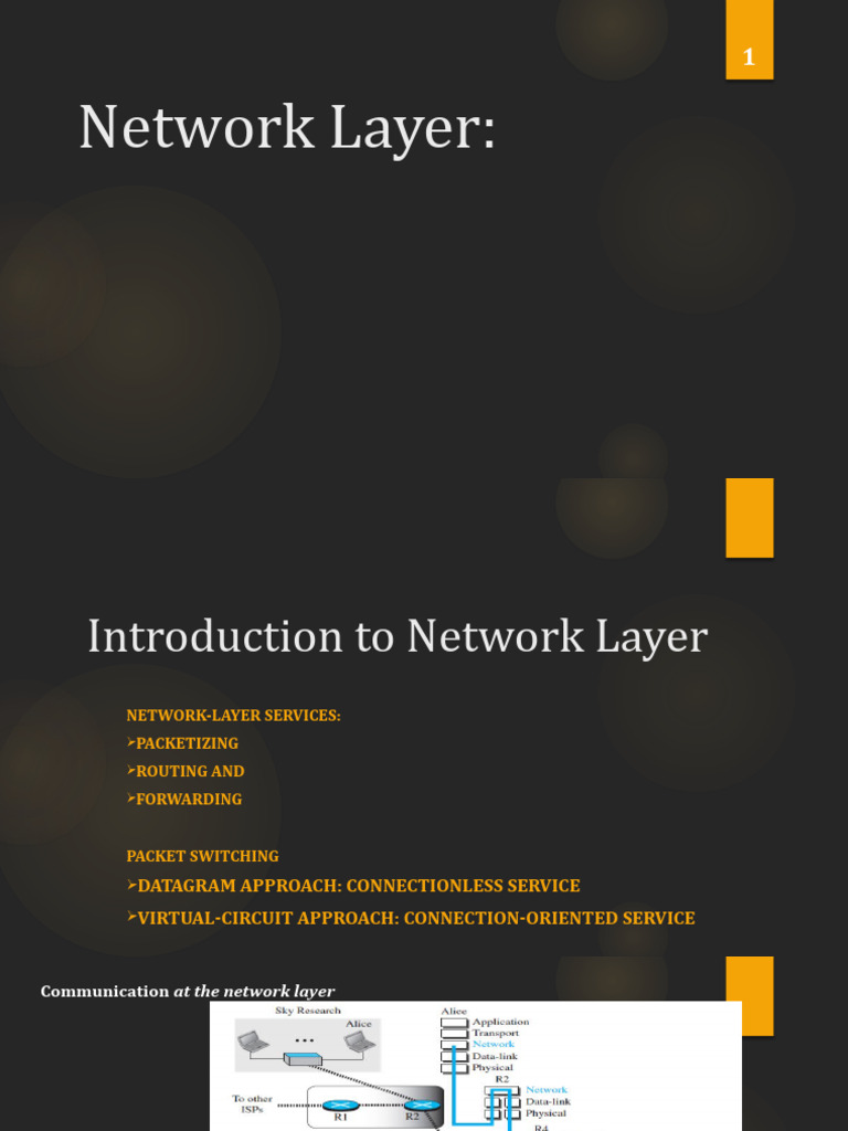 Module - 3 - Network Layer - Part 1 | PDF | Ip Address | Internet Protocols