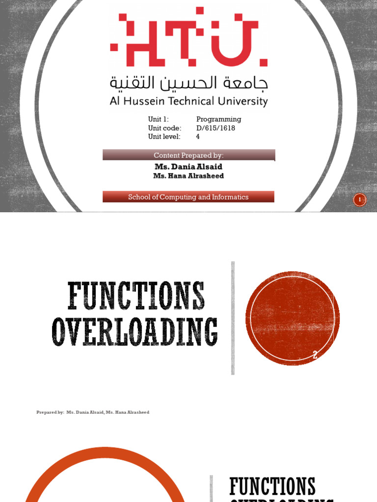 JAVA Methods Overload | PDF