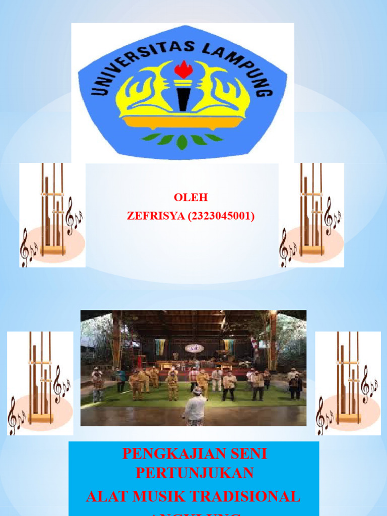 Mengenal Angklung: Alat Musik Tradisional Jawa | PDF