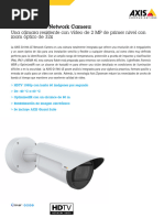 Datasheet Axis p1467 Le Bullet Camera Es ES 393064 | PDF | Vídeo | Compresión de datos