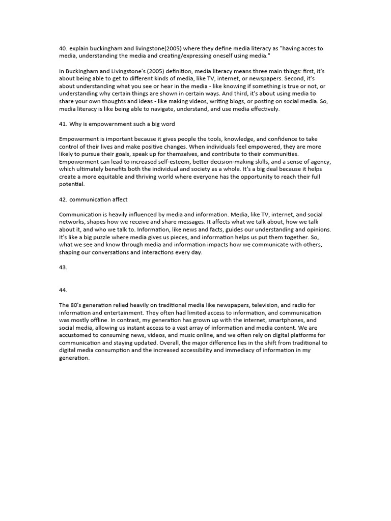 Explain Buckingham and Livingstone | PDF | Mass Media | Information
