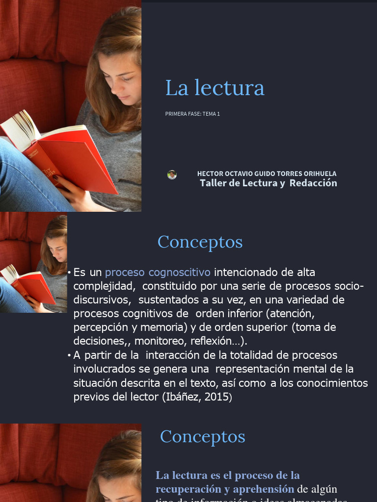 Tema 1 La Lectura Redaccion Y Lectura Pdf Multimedia Memoria