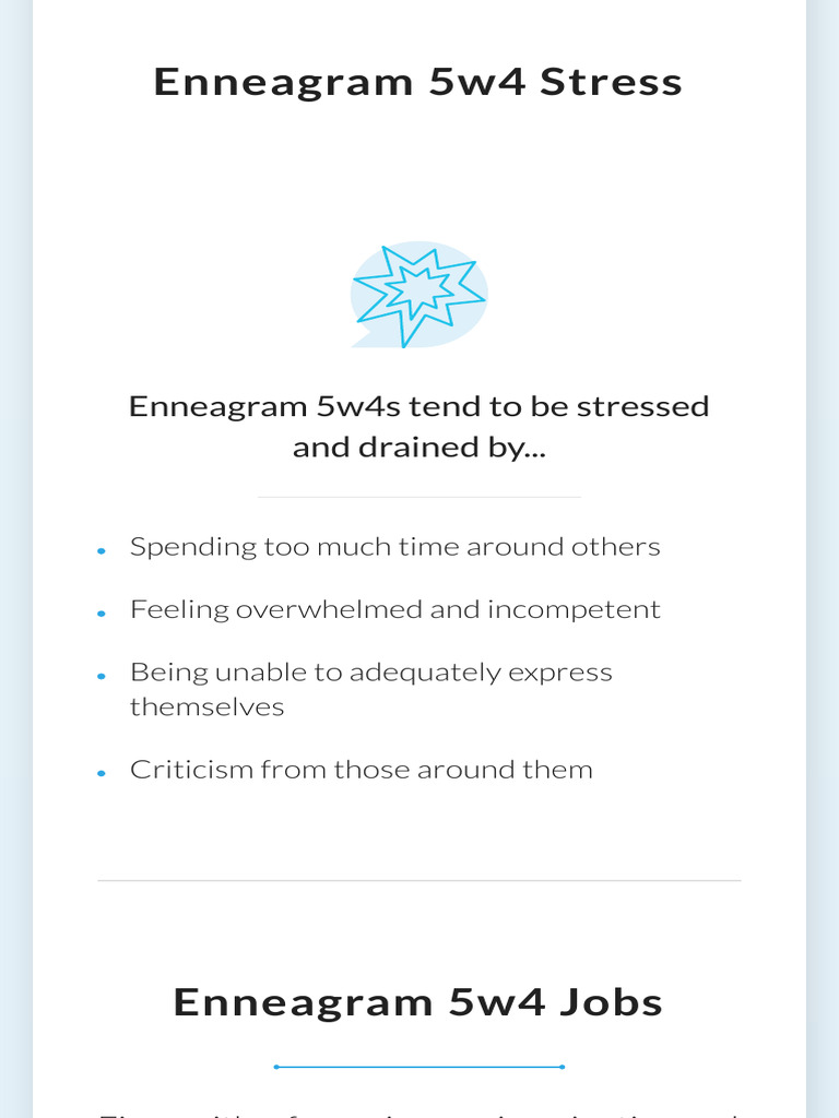 Enneagram Type 5w4 - The Philosopher | PDF