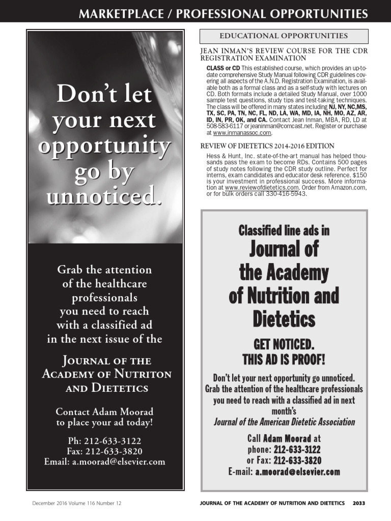 CDR Exam Prep Course and Resources | PDF | Dietitian | Nutrition