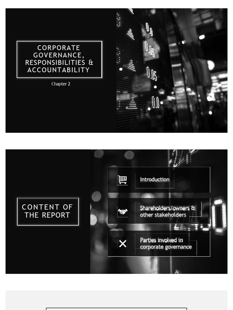 CHAPTER2_CORPORATEGOVERNANCERESPONSIBILITIESANDACCOUNTABILITIES | PDF | Audit | Internal Control