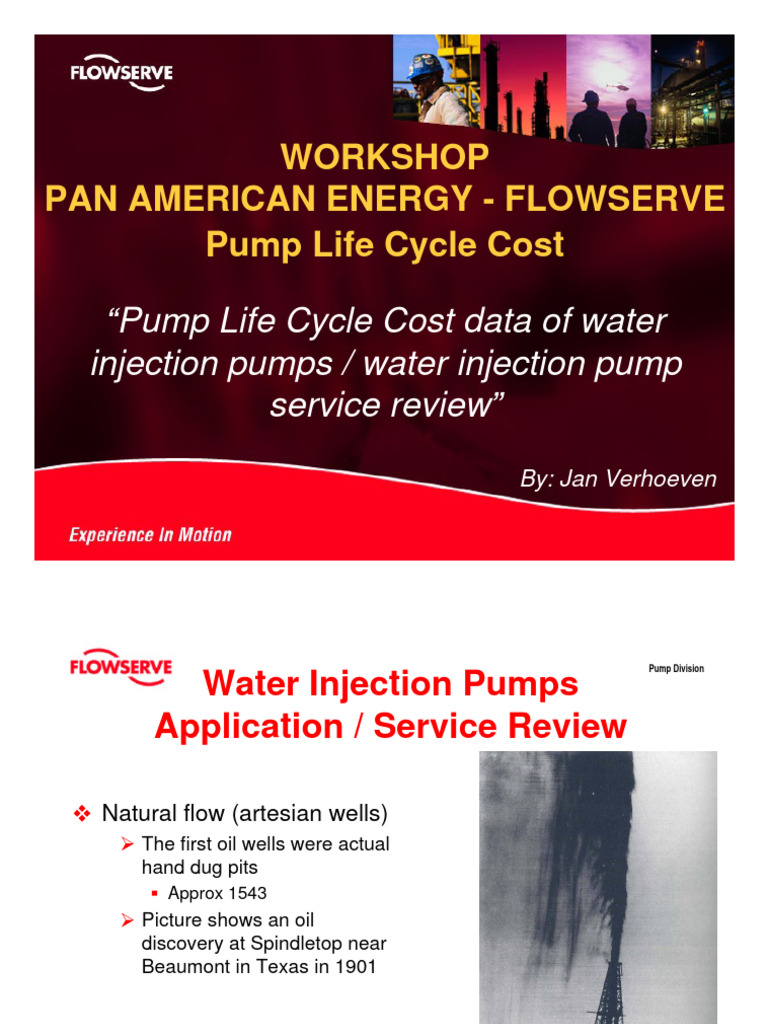 Water Injection Pump Cost Analysis | PDF | Pump | Corrosion