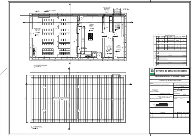 Projeto Arquitetonico Refeitorio G Reduzido Layout2 | PDF
