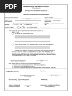 PUP OSS Form - Application For New or Replacement of ID PDF | PDF ...