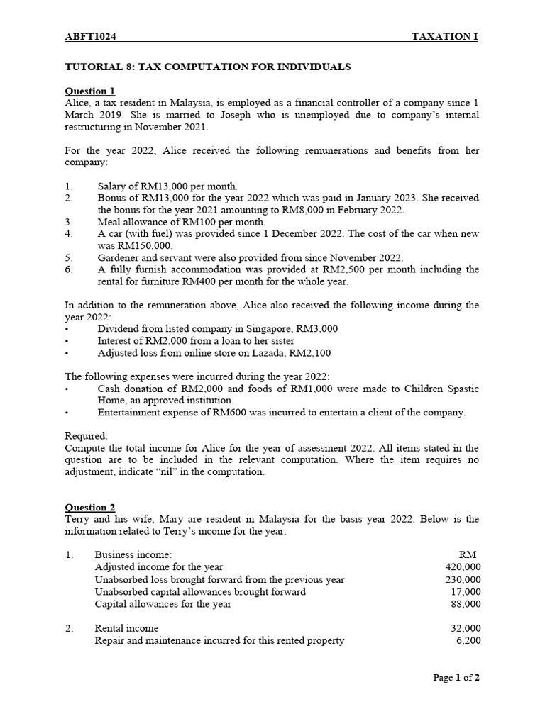 Abft1024 T8 - Lty | Download Free PDF | Taxes | Expense
